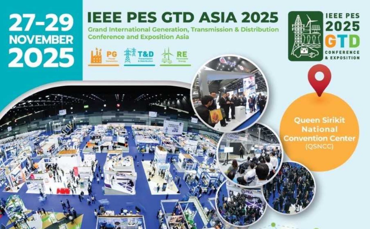 สมาคมไฟฟ้าและพลังงานไอทริปเปิลอี (ประเทศไทย) ขอเชิญเข้าร่วมงานประชุม ...