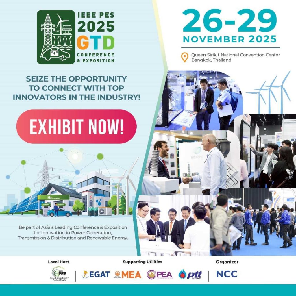 IEEE เตรียมจัดงาน IEEE PES GTD Asia 2025 and be part of shaping the ...